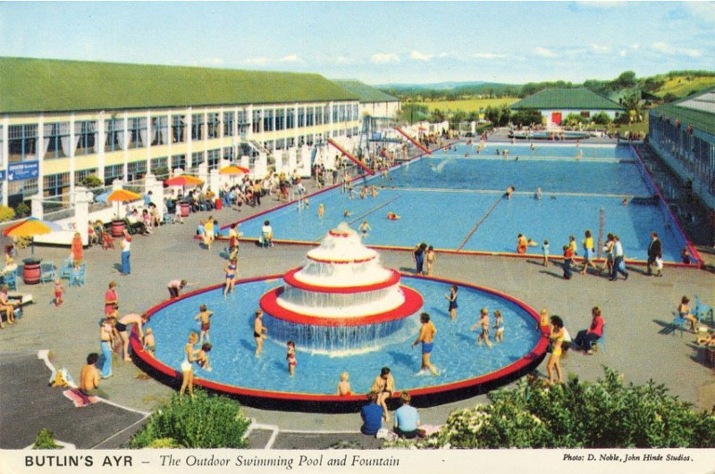 Butlins Holiday Camp pools