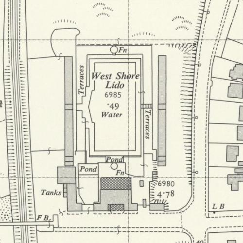 West Shore Lido aka Deganwy Bathing Pool